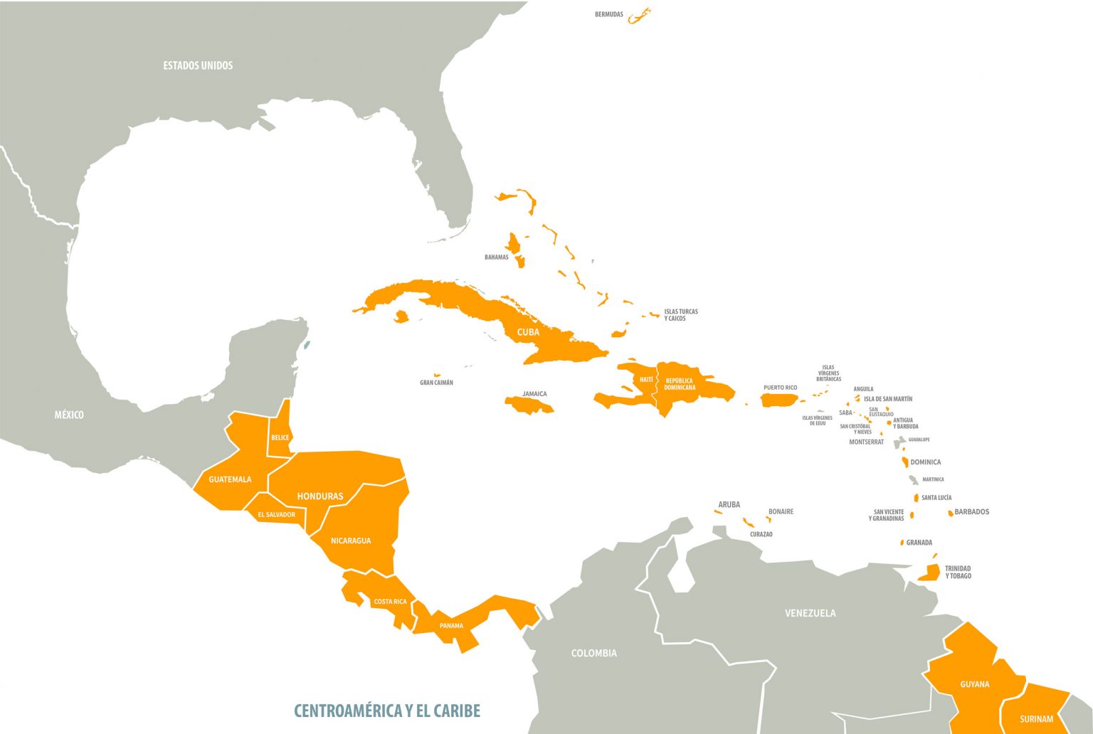 Oficinas IDEAS PI en Centroamérica y El Caribe l Contáctenos